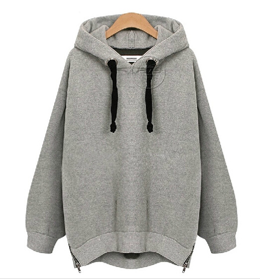Loose Long-sleeved Hooded Jacket Ax100813hj on Luulla