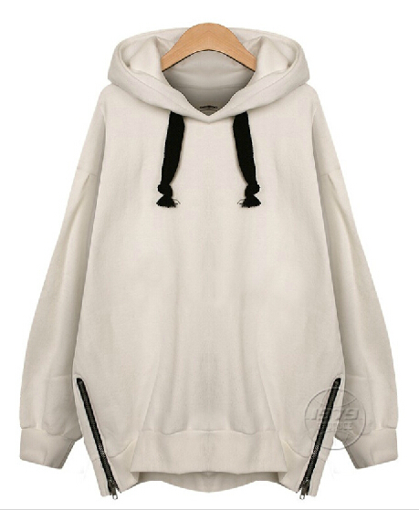 Loose Long-sleeved Hooded Jacket Ax100813hj on Luulla